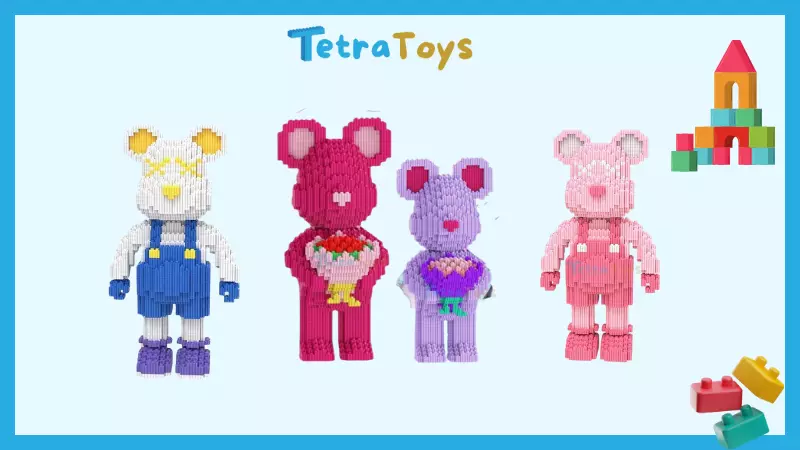 Lego Bearbrick 30cm - Mô Hình Cỡ Trung Cho Người Bắt Đầu