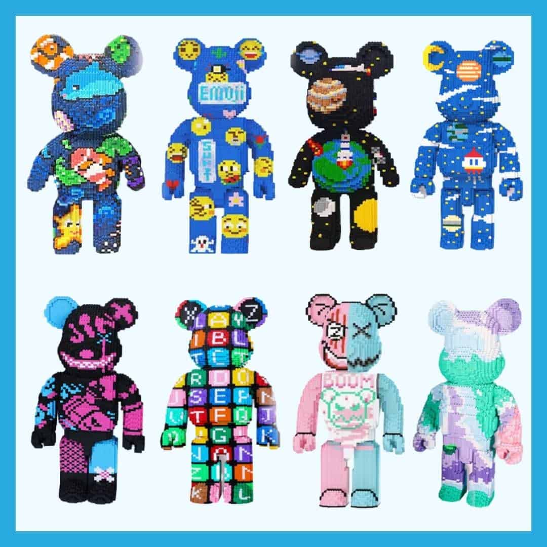 Lego Bearbrick Bao Nhiêu Tiền Từ Lego Mini Đến Lego 90cm