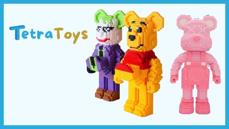 Cách lắp lego bearbrick 55cm các bước để thành công