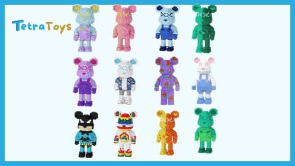 Cách lắp lego bearbrick mini một cách đơn giản và hiệu quả