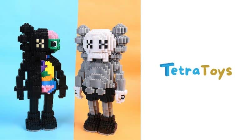 Lego Bearbrick KAWS - 1 Món đồ chơi sưu tập độc đáo cho tín đồ thời trang